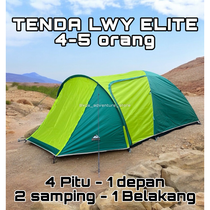 Jual Tenda Camping Elite LWY outdoor / Tenda Ley Elite / Tenda Camping ...