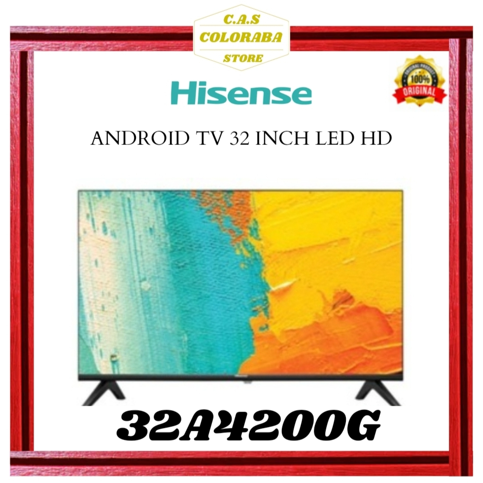 Jual TV HISENSE 32A4200G ANDROID TV 32 INCH LED HD 32A4200 32A4 ANDROID ...