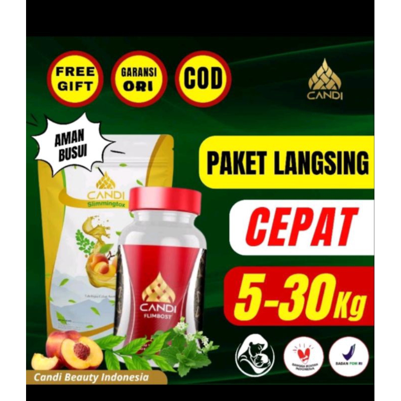 Jual PAKET LANGSING FLIMTEA CANDI BEAUTY | FLIMBOST + SLIMMING TEA ...