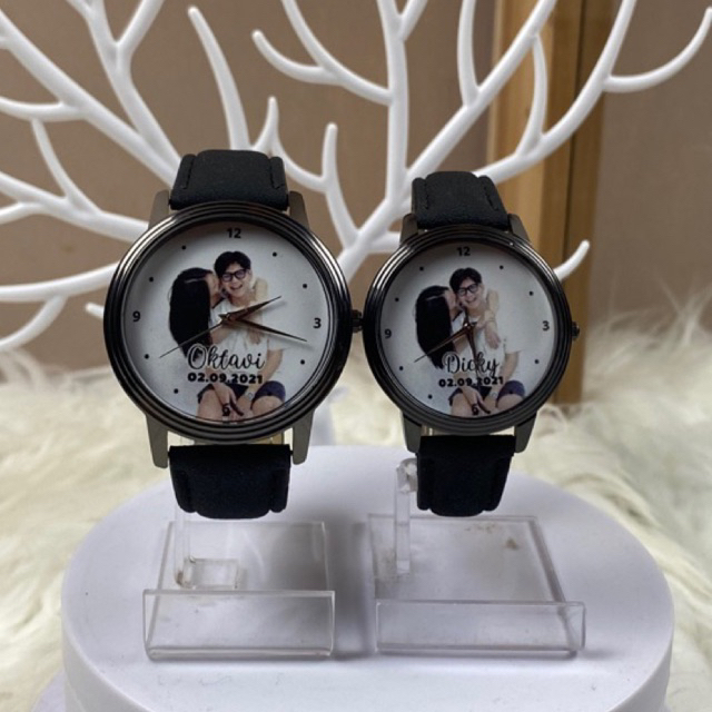 Jual JAM COUPLE KULIT MURAH / JAM COUPLE MURAH / JAM COUPLE CUSTOM ...