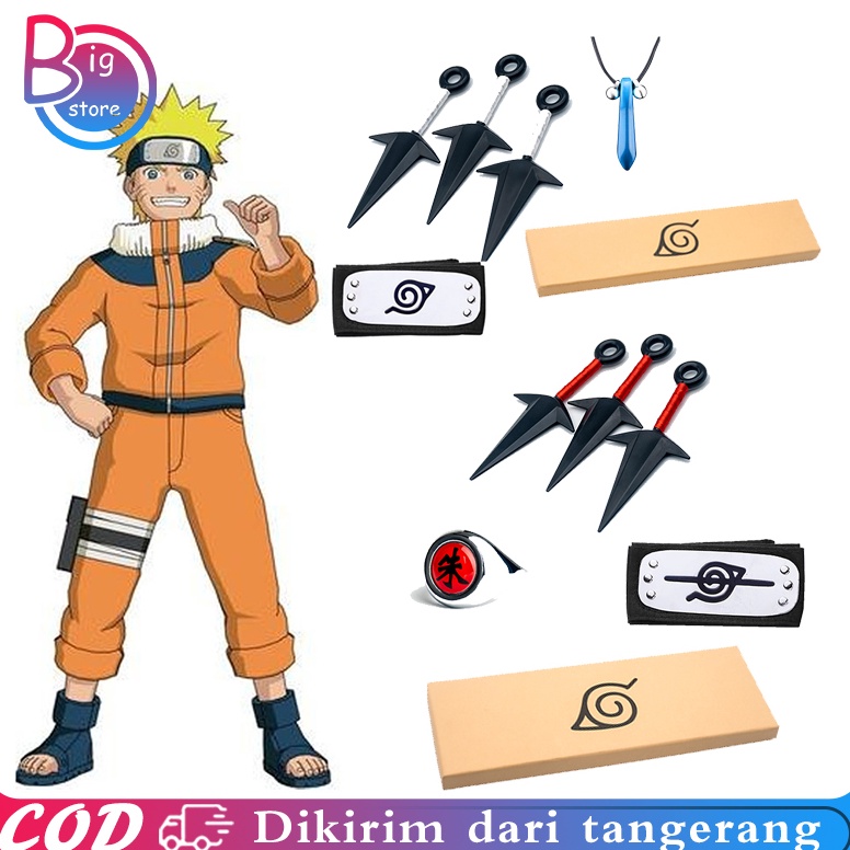 Jual KODE M63S 5pcsSet Mainan Naruto Set Mainan Senjata Naruto Set ...