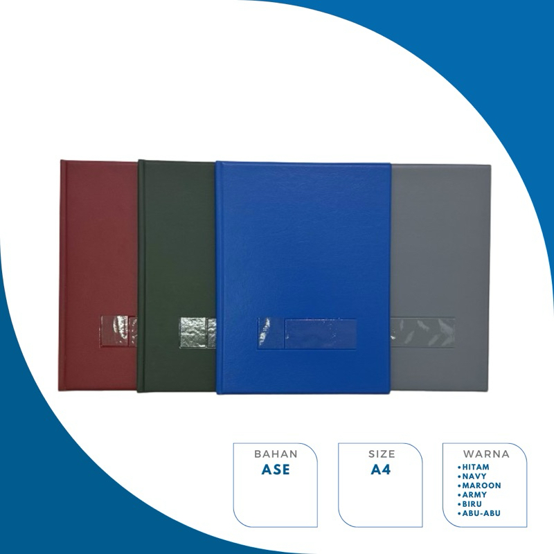 Jual map raport A4 polos isi mika buram | Shopee Indonesia