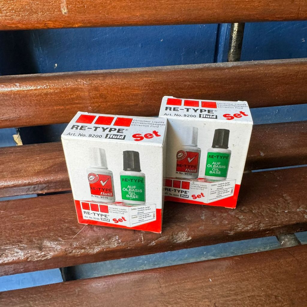 Jual Correction fluid Re-type set | Shopee Indonesia