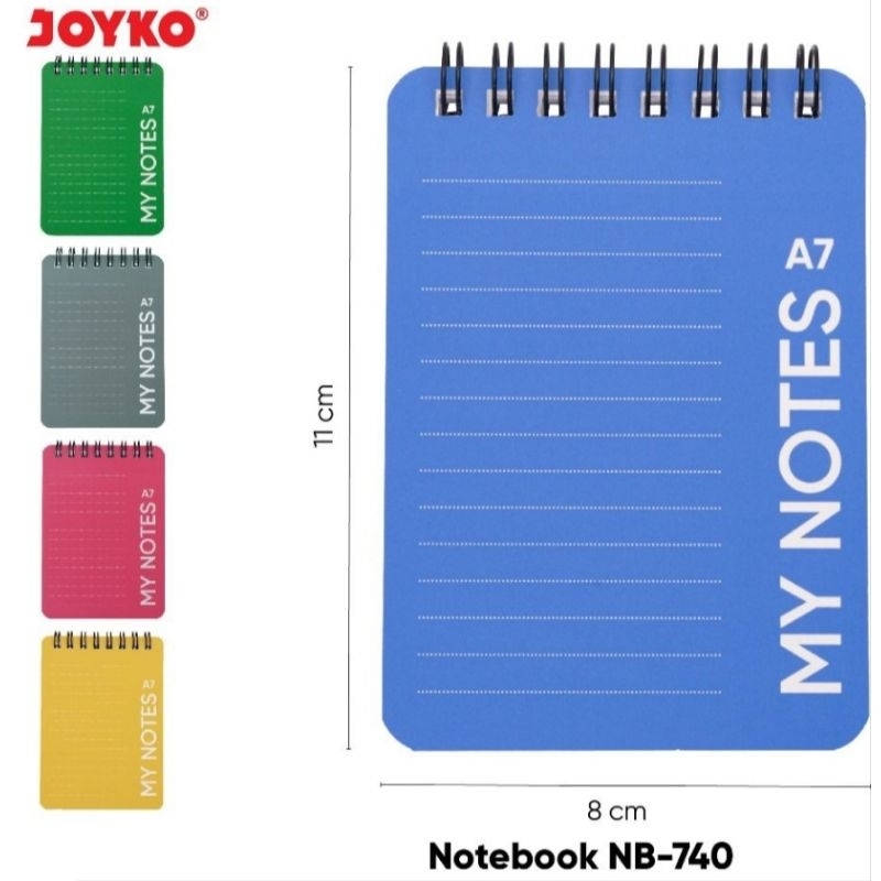 Jual Note Book Saku Joyko NB-740 (1pcs) | Shopee Indonesia