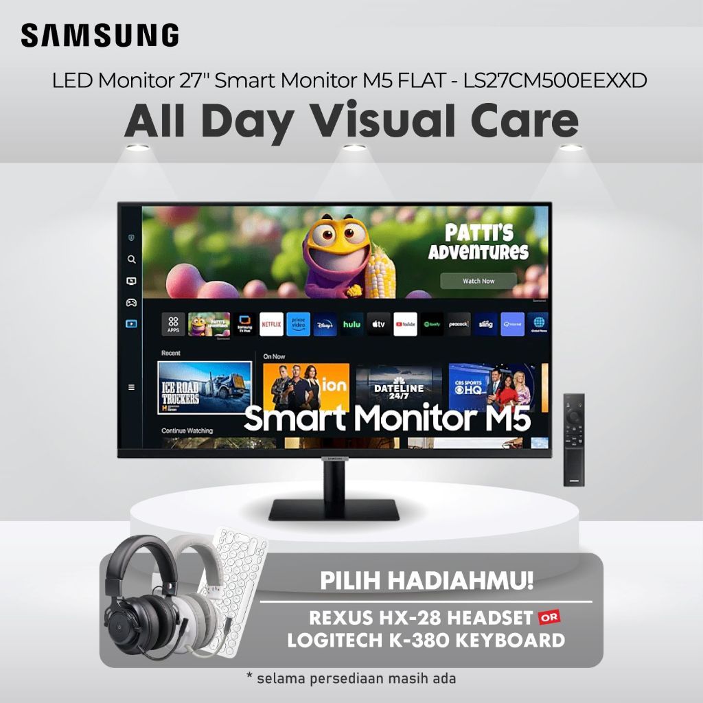 Jual Monitor Samsung Smart 27" M50C M5 LS27CM500 FHD | Shopee Indonesia