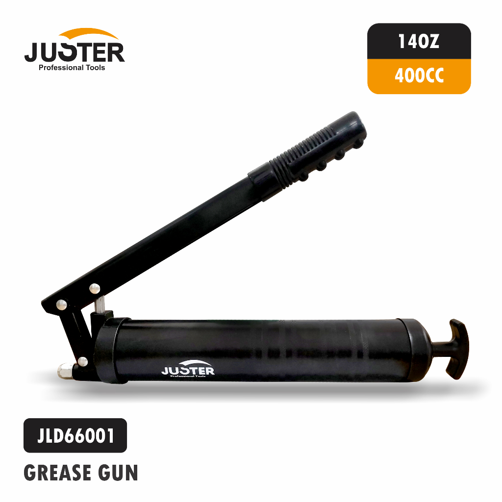 Jual Juster Hand Grease Gun / Pompa Gemuk 400cc Alumunium Alloy ...