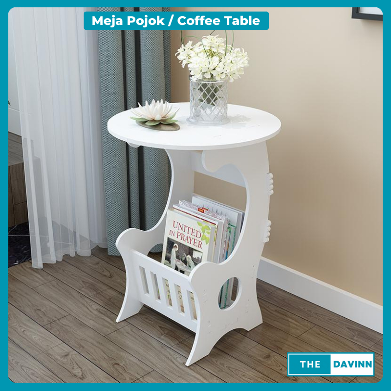 Jual Meja Pojok Minimalis Side Table Cofee Table Meja Pot Bunga Meja ...
