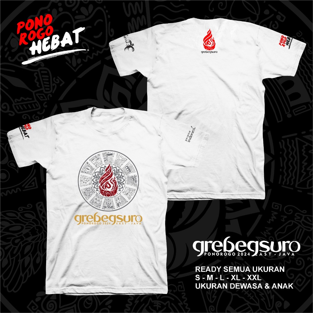 Jual KAOS PRIA DAN WANITA GREBEG SURO TERBARU 2024 ponorogo bumi reog ... Jual KAOS PRIA DAN WANITA GREBEG SURO TERBARU 2024 ponorogo bumi reog ...