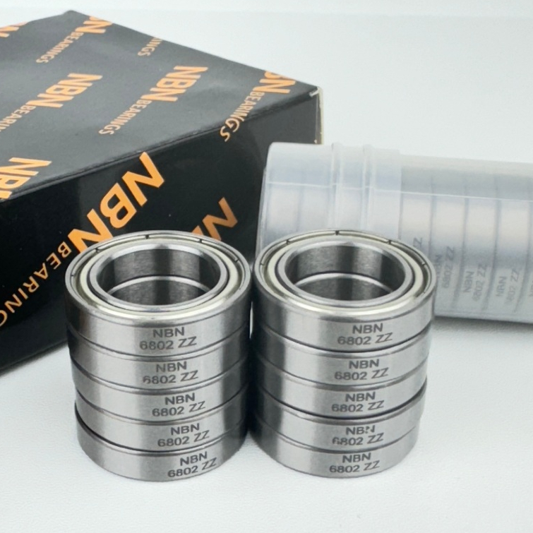 Jual BEARING 6802 ZZ/6802ZZ 15x24x5 mm NBN Official Original | Shopee ...