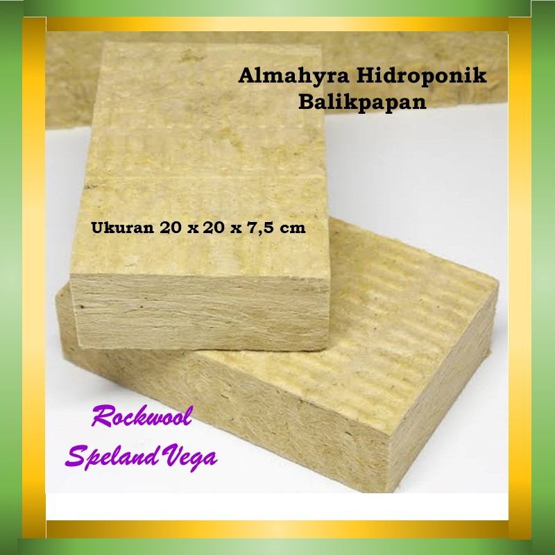 Jual Rockwool Speland Import Ukuran -+ 20 x 20 x 7.5 cm Rockwoll ...