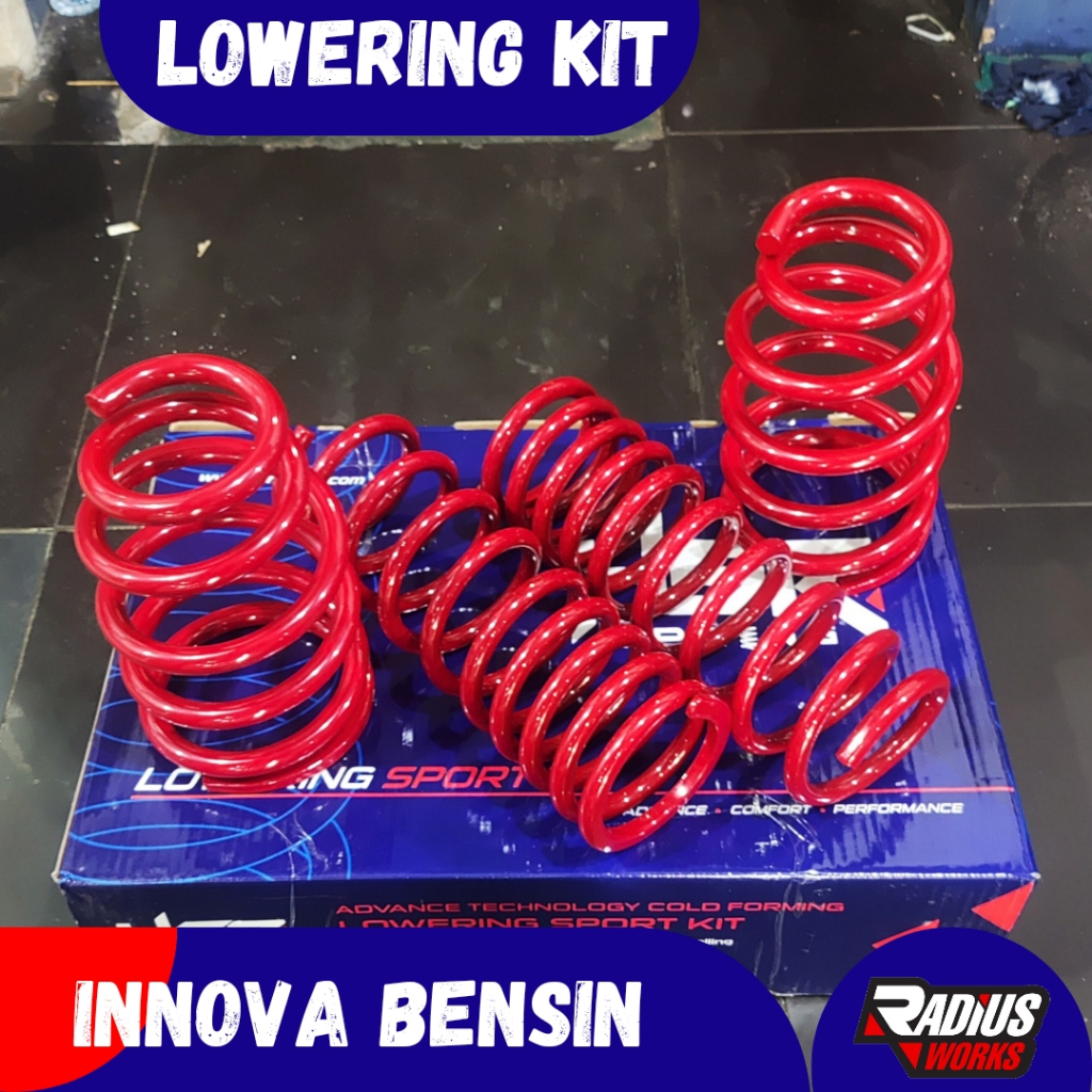 Jual lowering kit per ceper ori hsr untuk innova bensin semua type anti ...