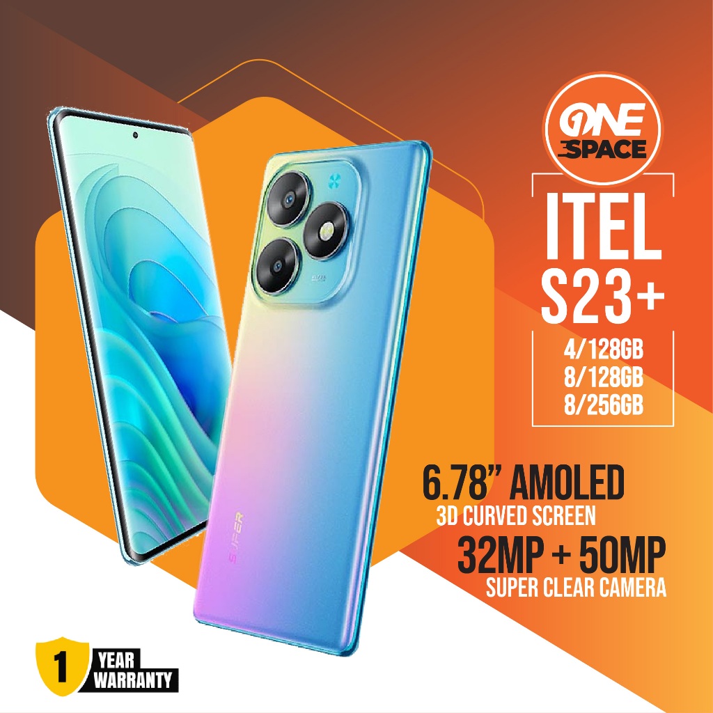 Jual iTel S23 Plus S23+ 8/256 NFC 8GB 256GB Garansi Resmi | Shopee ...