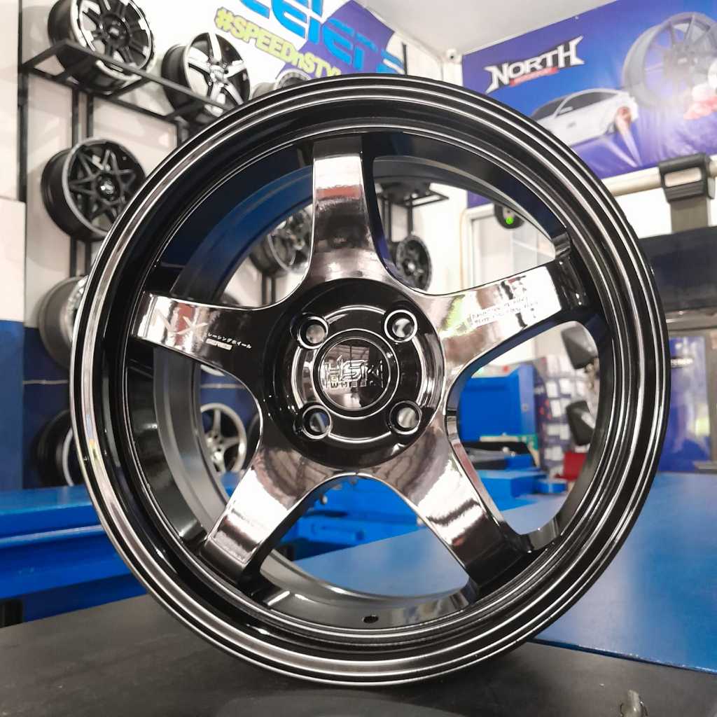 Jual Velg Mobil Brio Jazz Mobilio Yaris Agya R16 HSR KAILOLO Pelek Ring 16 Lebar 7 Baut 4X100 ...