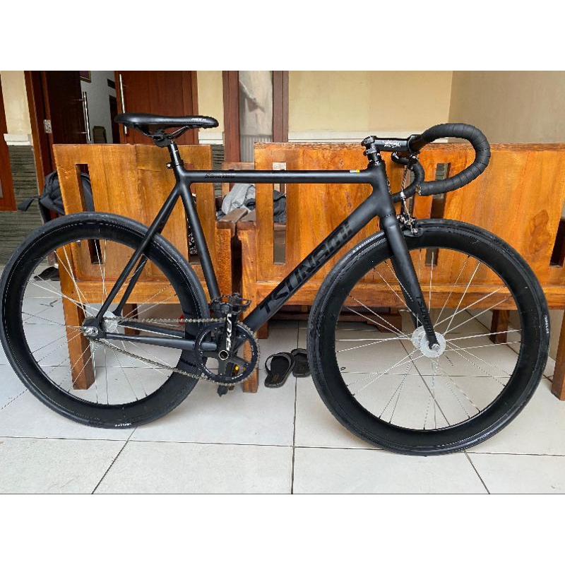 Jual frame fixie tsunami dan wheelset entro 6cm depan belakang | Shopee ...