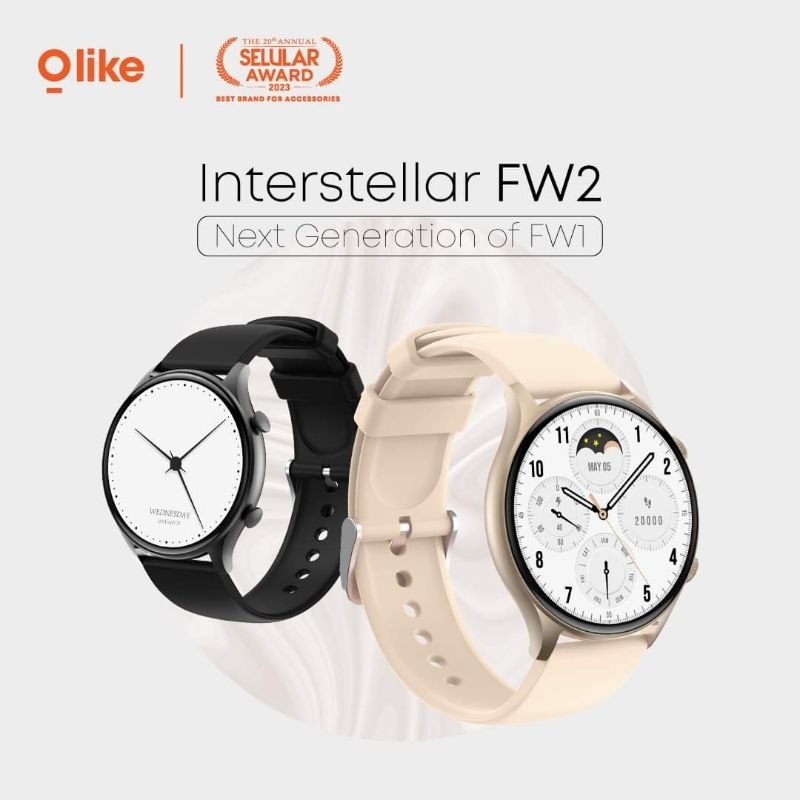 Jual Olike FW1 FW2 Smartwatch Intersellar Waterproff IP68 Bluetooth ...
