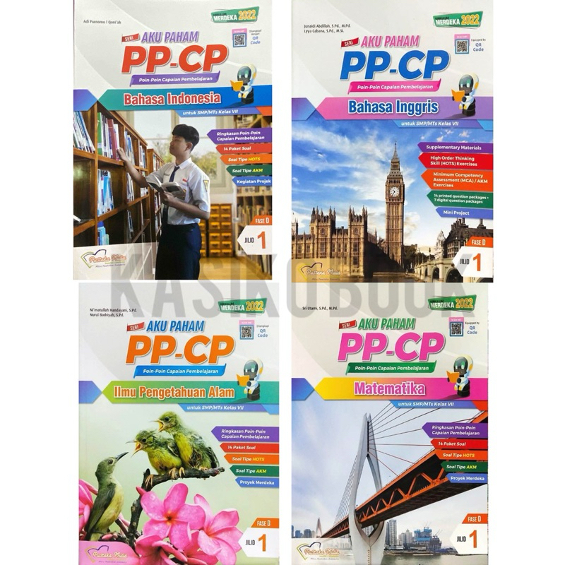 Jual SERI AKU PAHAM PP CP BAHASA INDONESIA UNTUK SMP KELAS 7 FASE D JILID 1 KURIKULUM MERDEKA ...