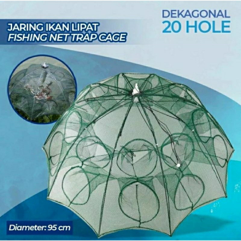 Jual Perangkap ikan bubu jebakan ikan udang kepiting lele belut 20 ...