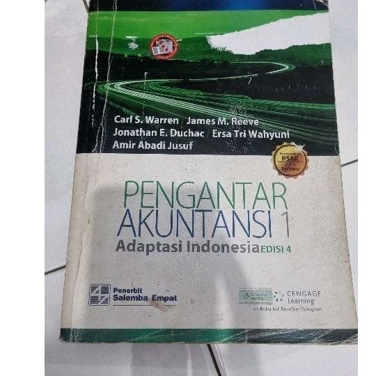 Jual Pengantar Akuntansi 1 Adaptasi Indonesia Edisi 4 [Carl S. Warren, James M. Reeve, dkk ...