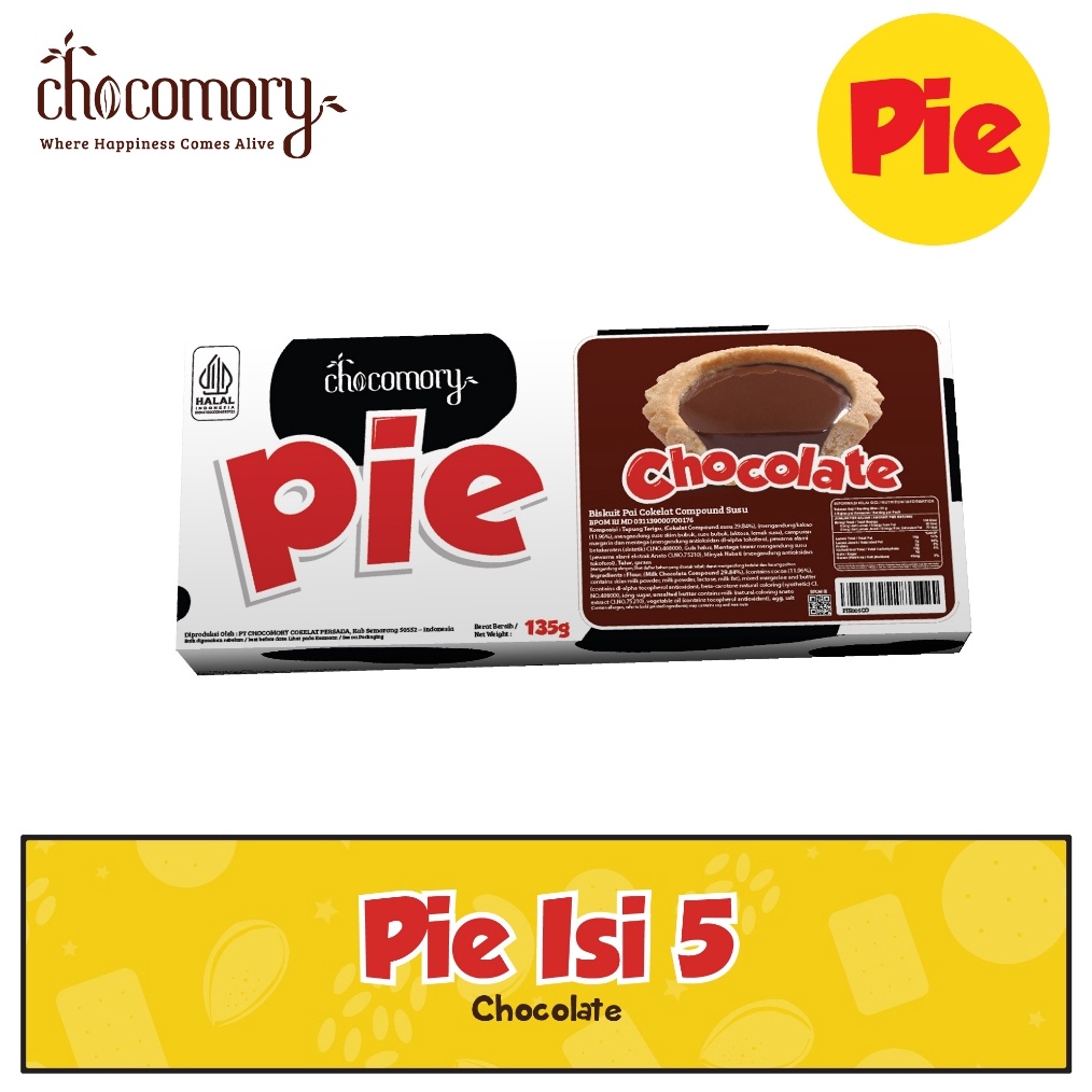 Jual SUPER Chocomory Choco Pie Isi 5 15 Gr 1 Pc | Shopee Indonesia