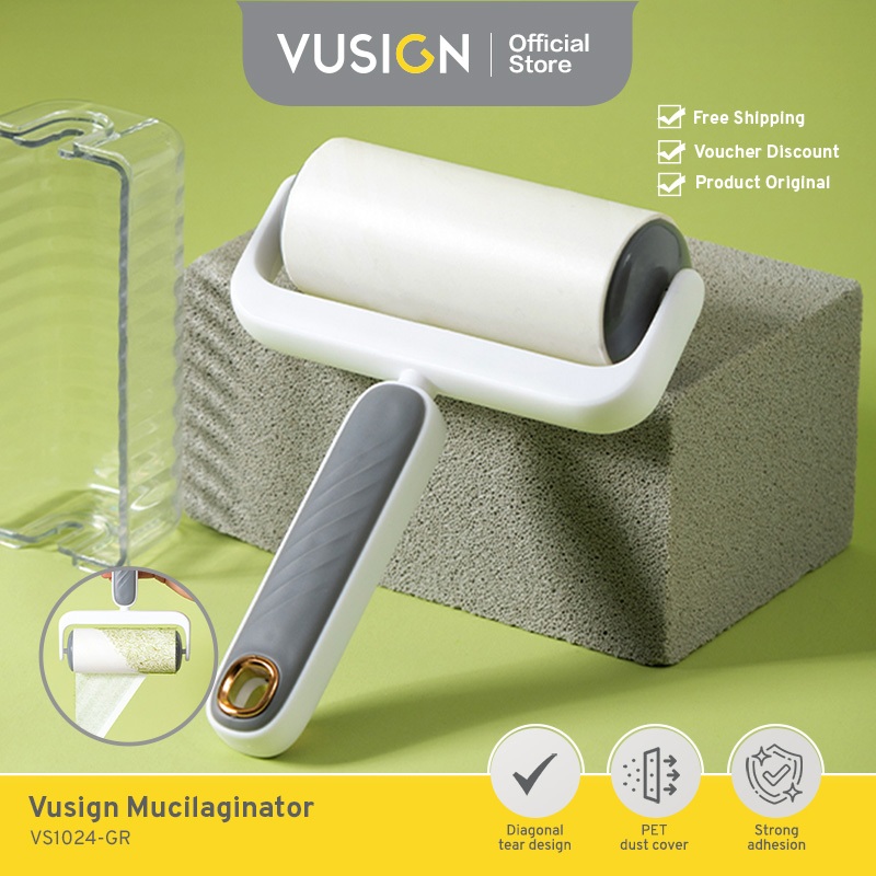 Jual Vusign Lint Roller Magic Clean Pembersih Bulu Anjing Kucing Lint ...