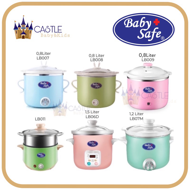 Jual Castle - Slow Cooker Baby Safe LB007 LB008 LB009 LB011 LB06D LB07M ...