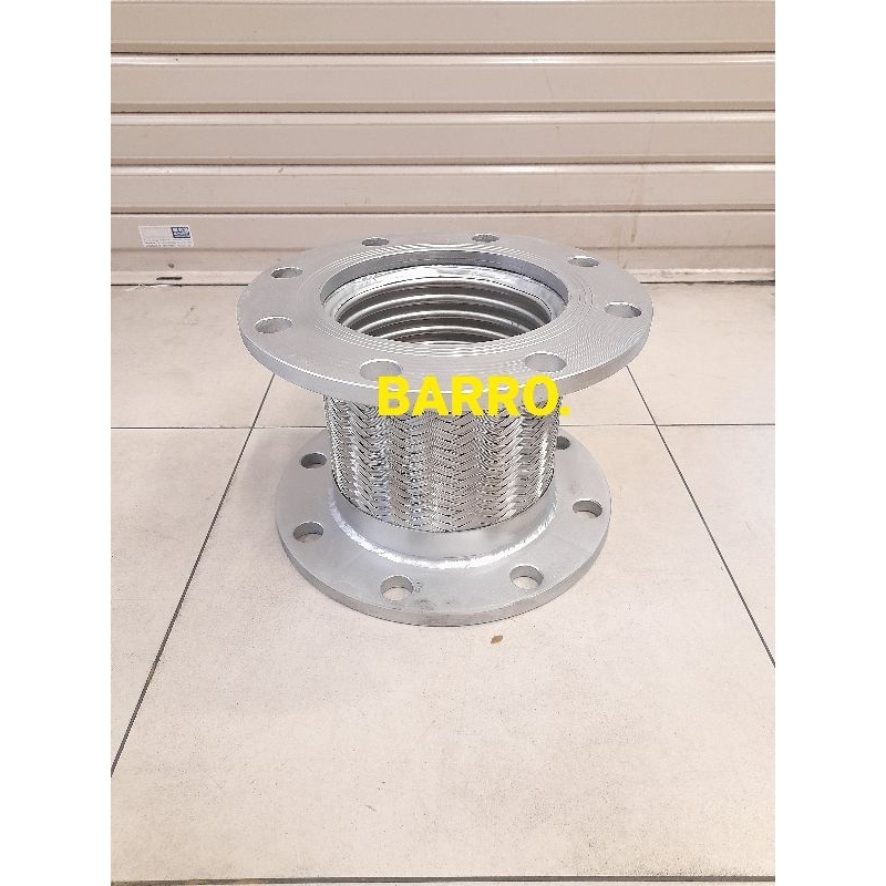 Jual Flexible Hose Joint 12" Inch SS 304 x 20cm Flange JIS 10K | Shopee ...