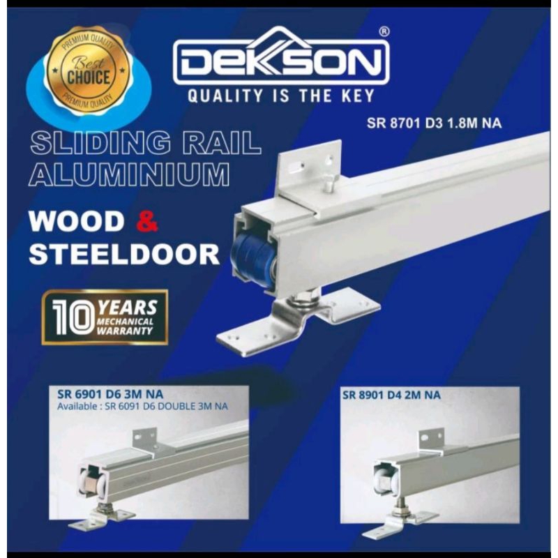 Jual Rel Sliding alumunium 1.8 D3 DEKSON | Shopee Indonesia
