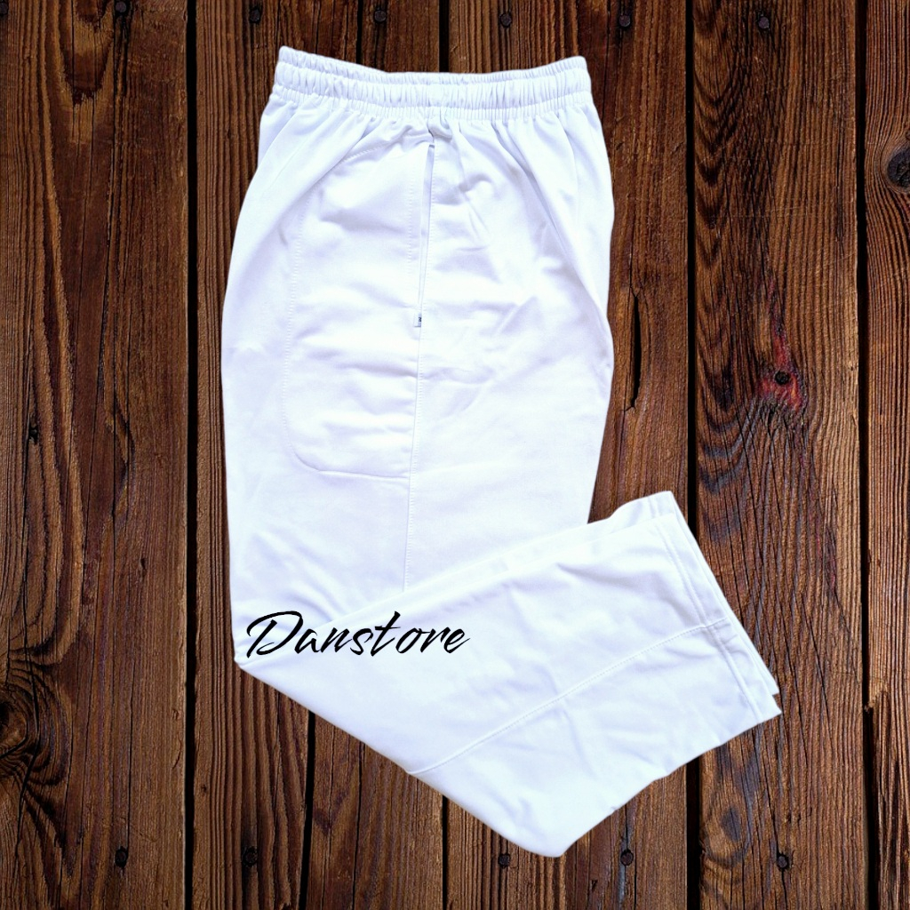 Jual CELANA TRAINING PANJANG PUTIH POLOS BAHAN DIADORA PREMIUM TEBAL ...