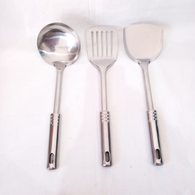Jual Spatula Sodet Sutil Alat masak Stainless steel 315A | Shopee Indonesia