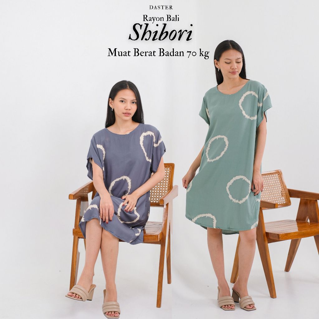 Jual Daster Bali Motif Shibori dan Daun Bahan Rayon Premium | Shopee ...