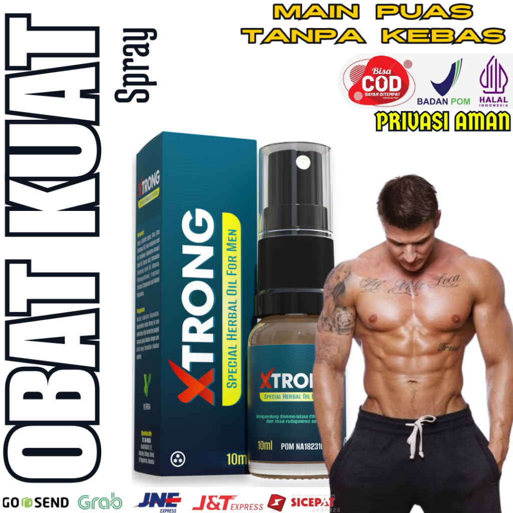 Jual XTRONG OBAT KUAT PRIA TAHAN LAMA TEGAK KERAS TANPA KEBAS OBAT KUAT SPRAY PALING AMPUH ...