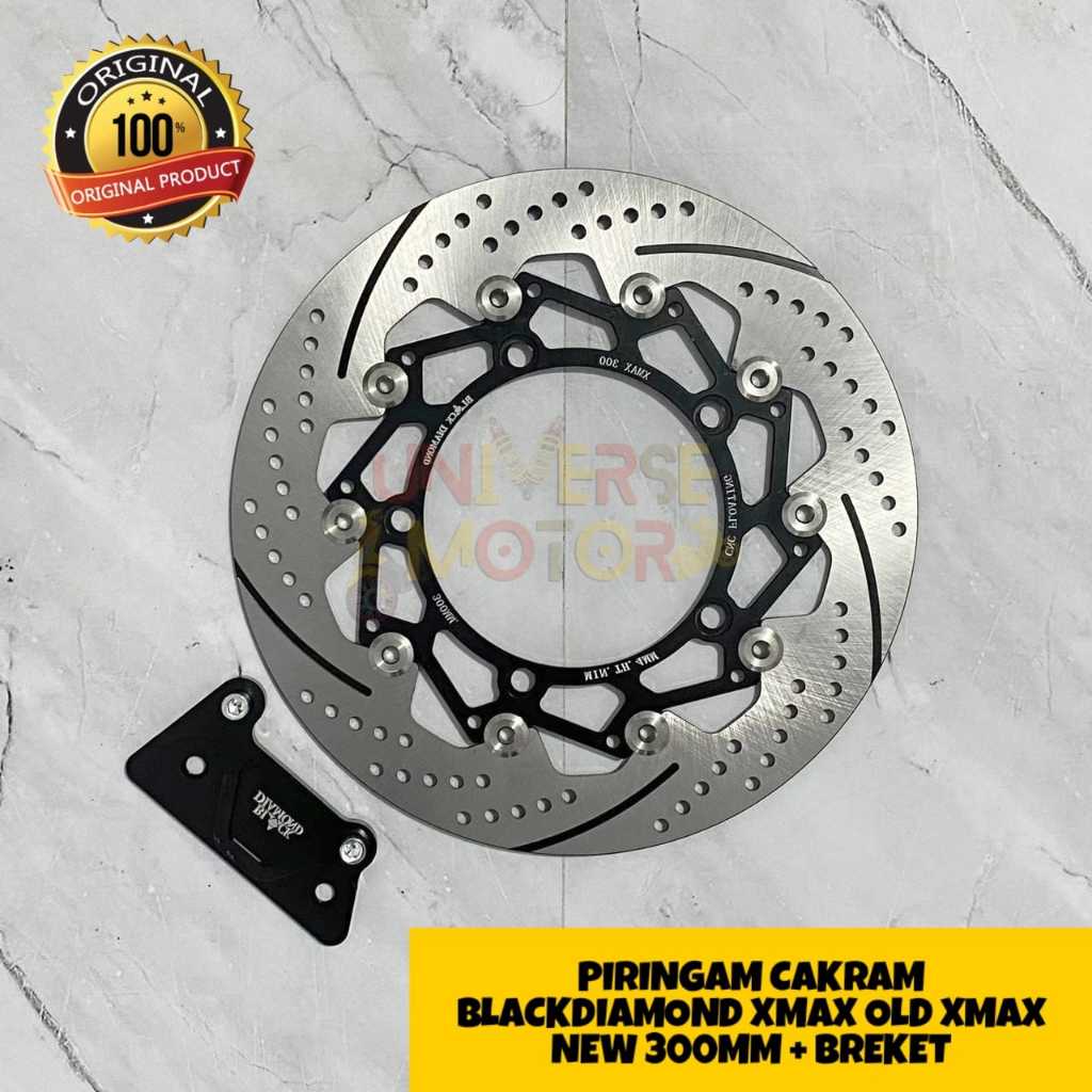 Jual PIRINGAN CAKRAM DEPAN XMAX OLD XMAX NEW 300MM BLACK DIAMOND TWO ...