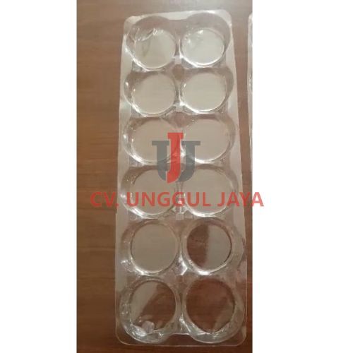 Jual (25 pcs) Mika Donat mini Tray mochi fruit Mika Tray Donat Mini 12 ...