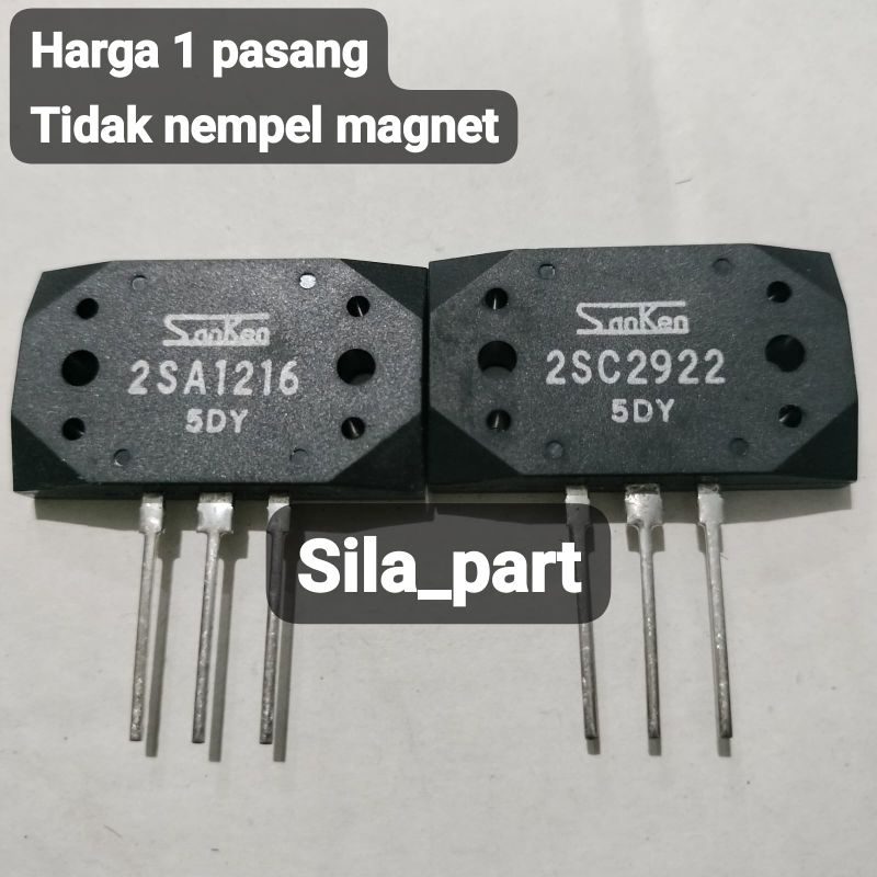 Jual TRANSISTOR SANKEN 5DY A1216 C2922 RRT | Shopee Indonesia