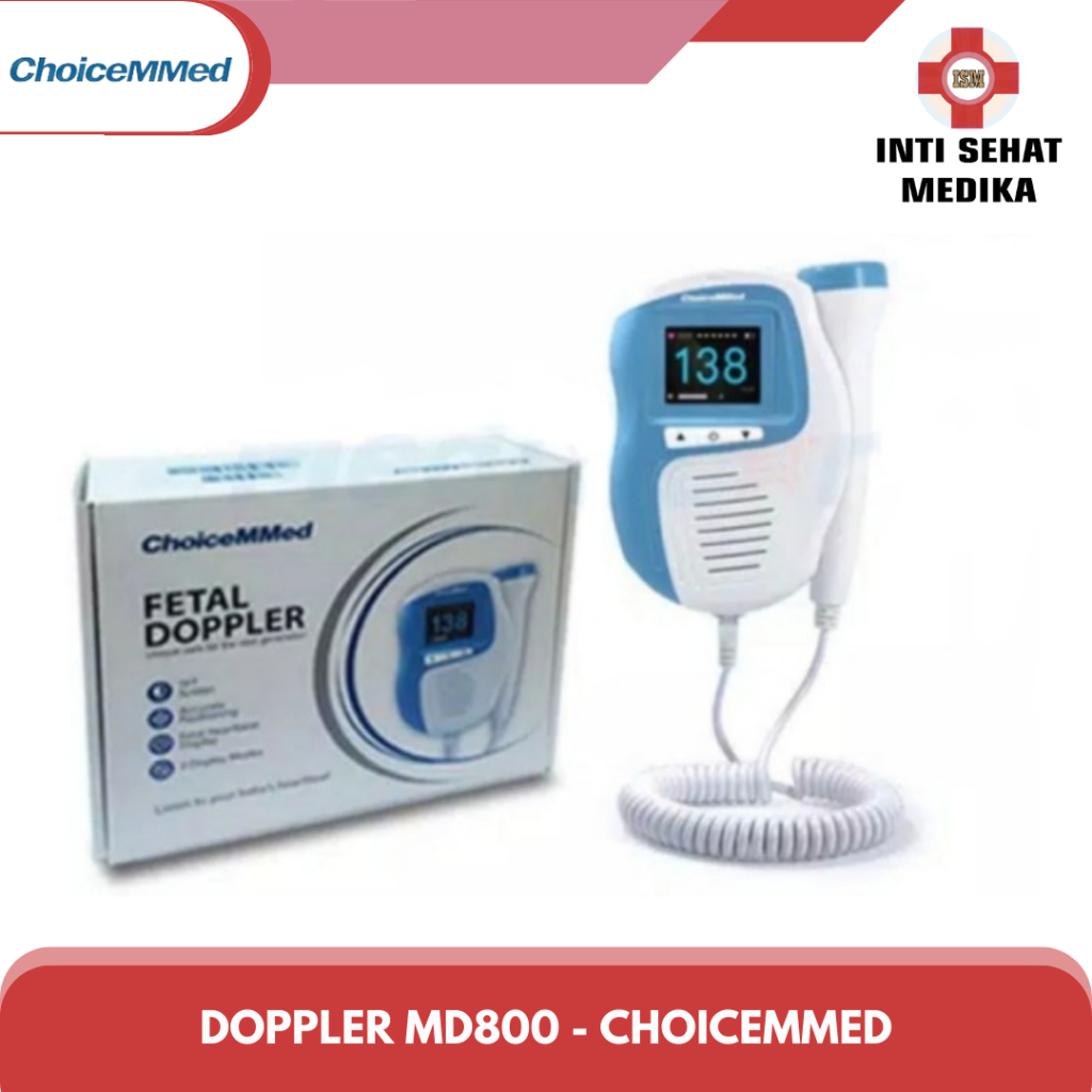 Jual CHOICEMMED / Fetal Doppler MD800 Alat Deteksi Detak Jantung Bayi ...