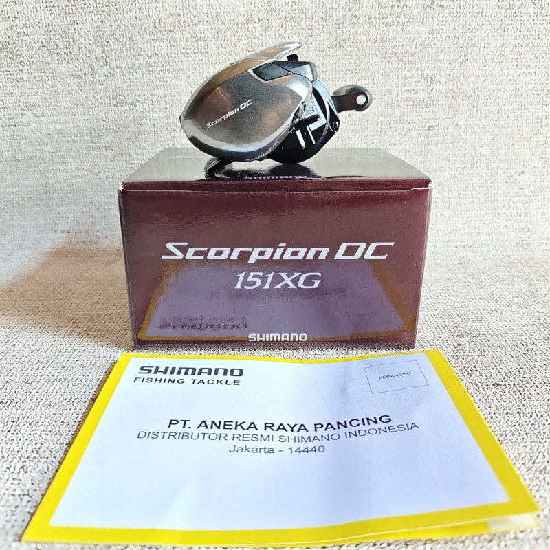 Jual Reel Bc shimano Scorpion DC 21 151XG (G.RESMI) | Shopee Indonesia
