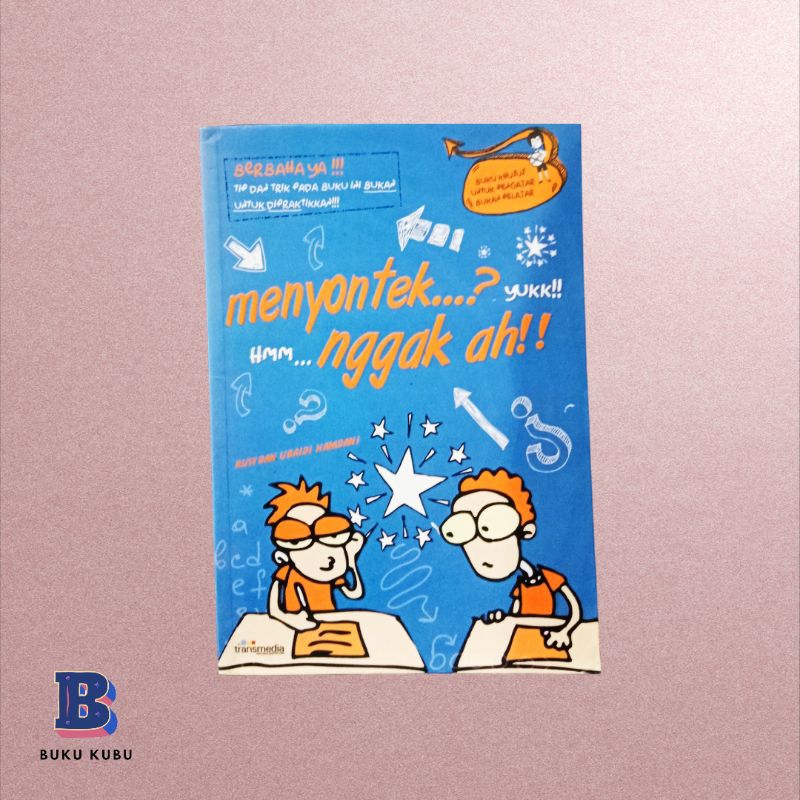 Jual Menyontek...? yuk!! hm... nggak ah!! - original | Shopee Indonesia