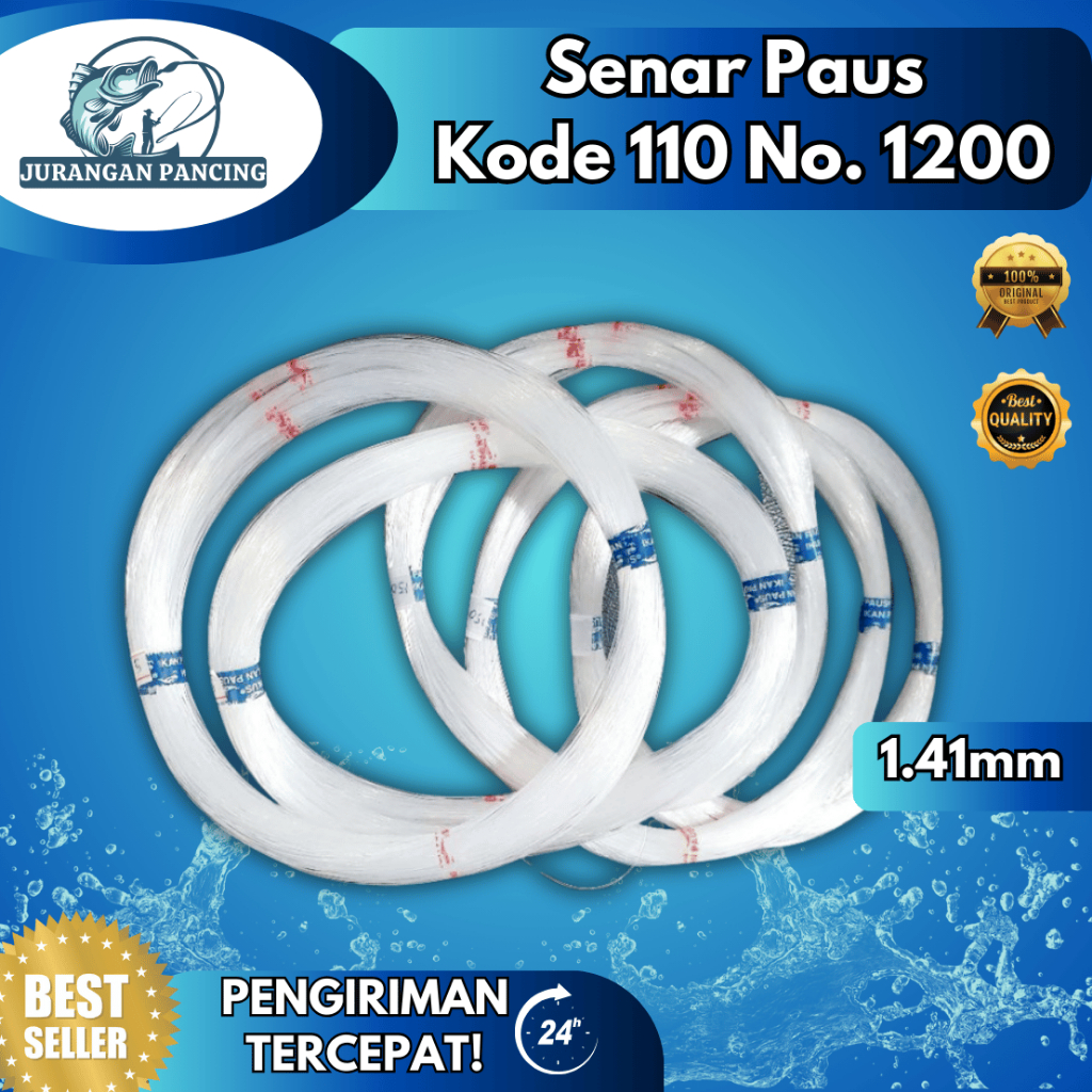 Jual SENAR PANCING / TALI SENAR NON ELASTIS / TALI SENAR TUNA / TALI ...