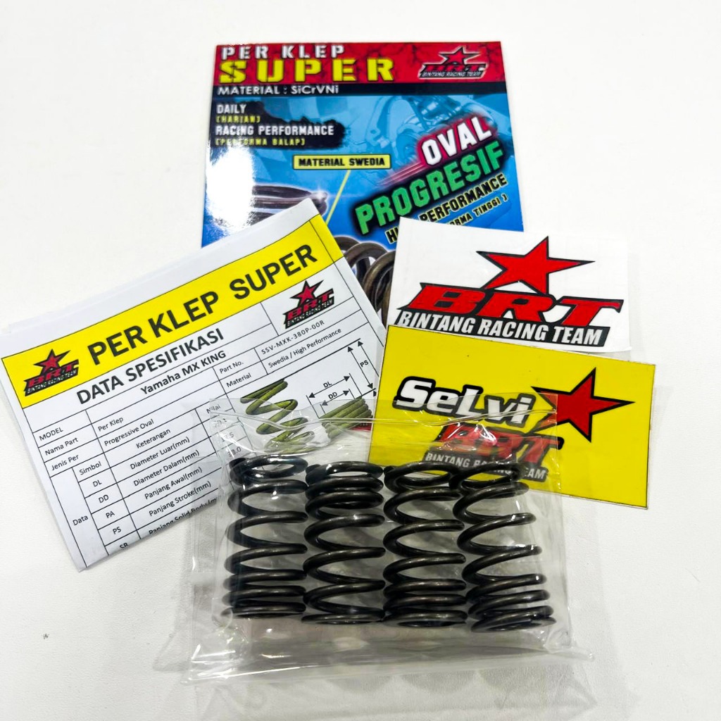 Jual PER KLEP BRT R25/ MX KING/ NVA/ XABRE/ ALL NEW VIXION 150/ R15 | Shopee Indonesia