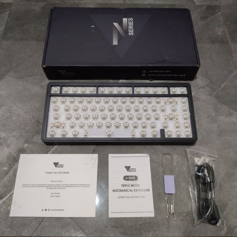 Jual Mechanical Keyboard VortexSeries NS75 / N Series 75 - Twilight ...