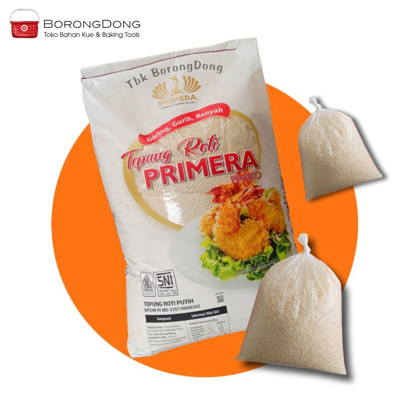 Jual Primera Panir White/ Tepung Panir Putih / Tepung Roti Putih ...