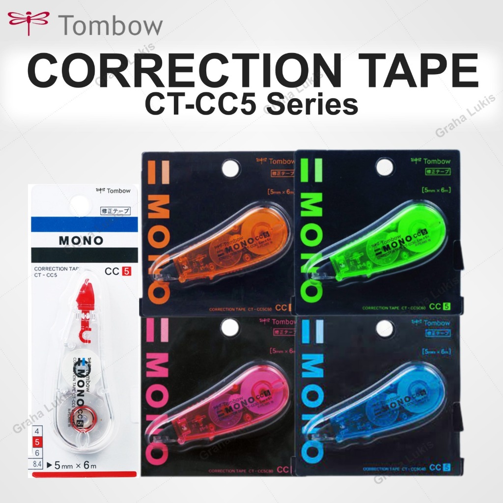 Jual TOMBOW Mono Correction Tape / Tipe X CT - CC5 | Shopee Indonesia