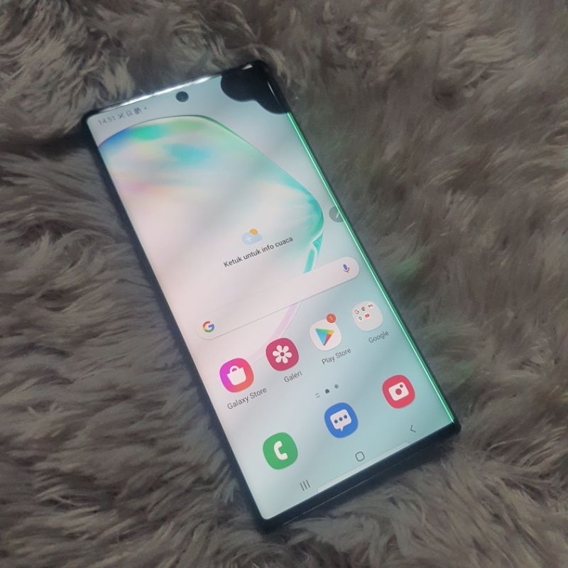 Jual Samsung Galaxy Note 10 Ram 8/256Gb Jaringan 4G Eks resmi SEIN | Shopee Indonesia