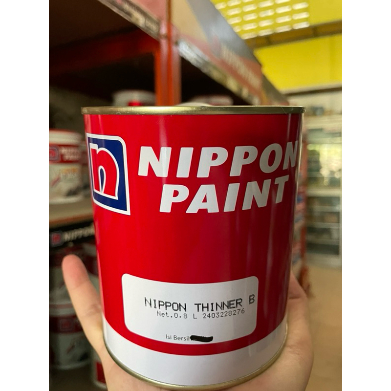 Jual Thinner B Nippon 0,8 Liter Pengencer Cat Kayu dan Besi | Shopee Indonesia