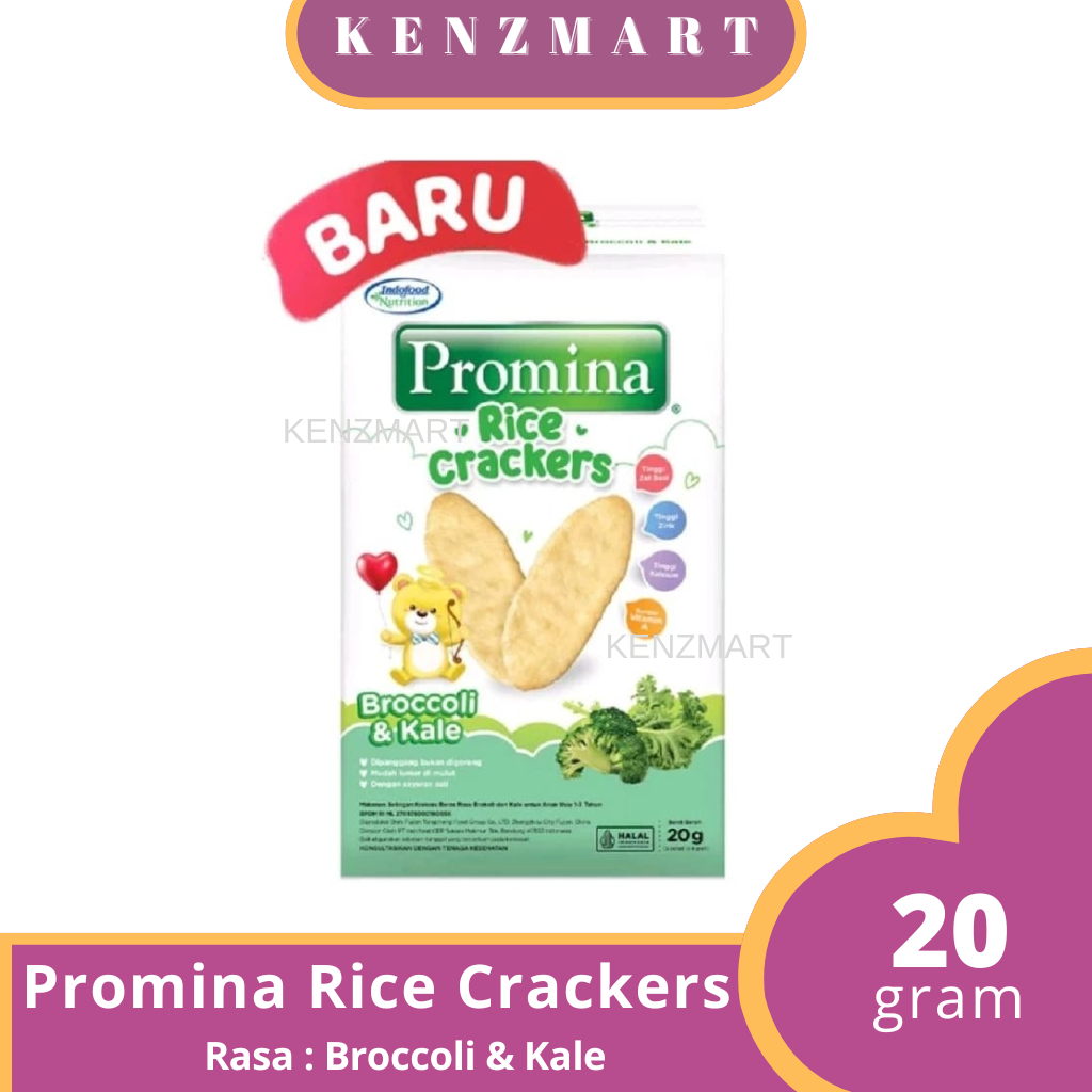 Jual Promina Rice Crackers 20gr Biskuit Cemilan Bayi MPASI | Shopee ...