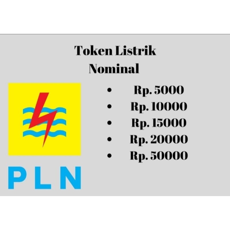 Jual TOKEN LISTRIK | Shopee Indonesia