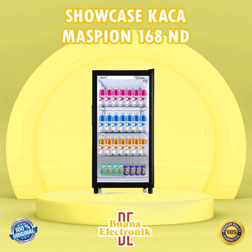 Jual LEMARI PENDINGIN SHOWCASE MASPION USG 168 ND KAPASITAS 168 LITER | Shopee Indonesia