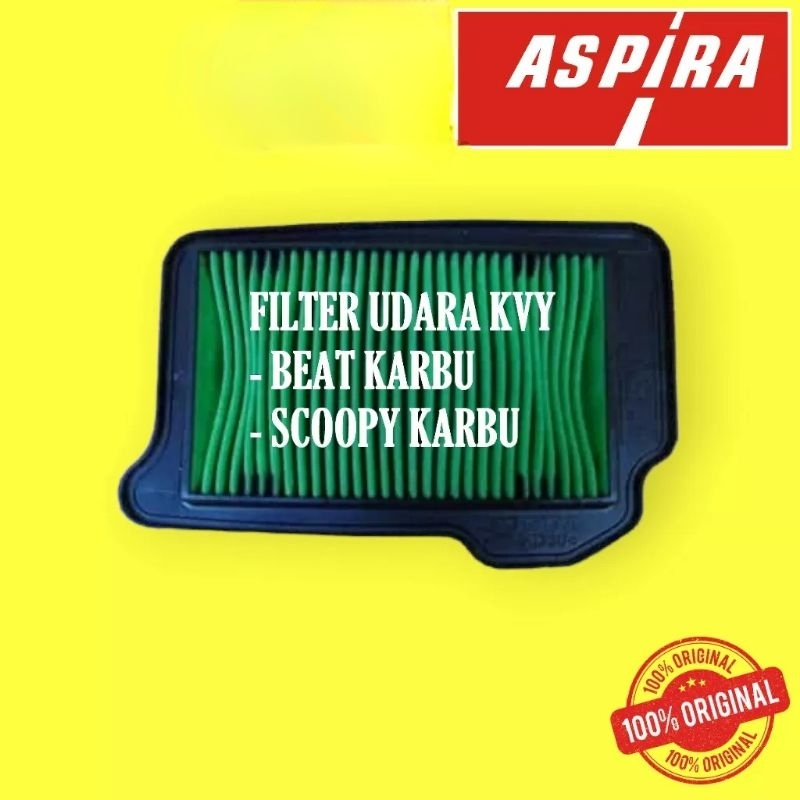 Jual ASPIRA- Filter Udara , Saringan Udara Motor Honda Beat Karbu ...