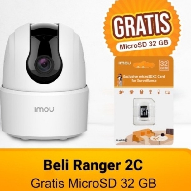Jual KODE Q4X DAHUA IMOU Ranger 2 2C 4MP 2K 2MP Smart Tracking 2 Way ...
