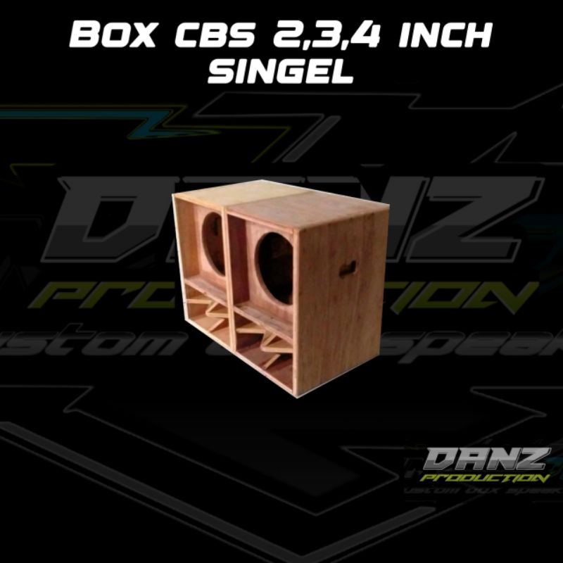 Jual box cbs 4 inch singel mentahan box speaker | Shopee Indonesia